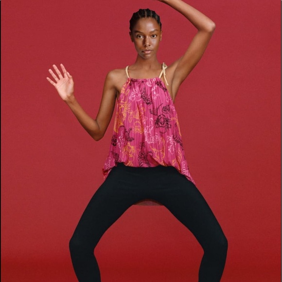 Zara | Tops | Zara Disney Stories Collection Halter Top Pink New | Poshmark